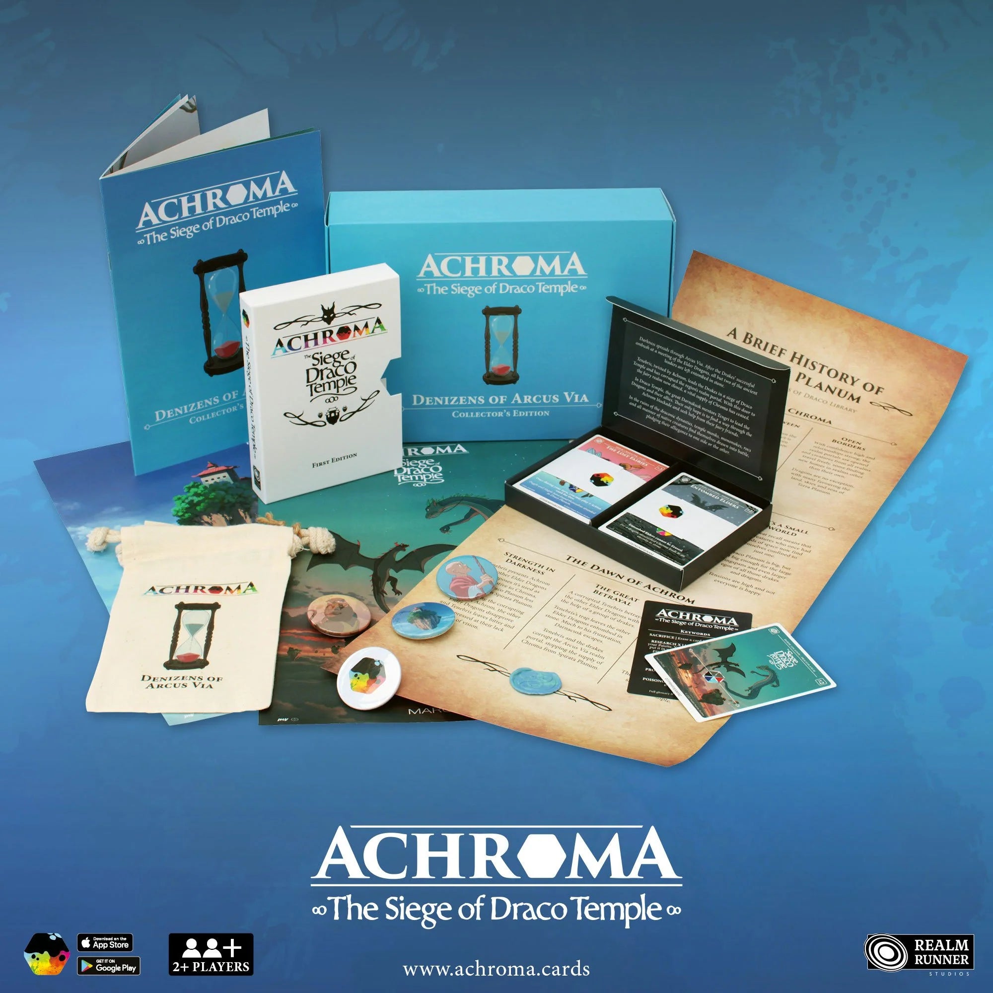Achroma: Siege of Draco - First Edition Collectors - Denizens of Arcus